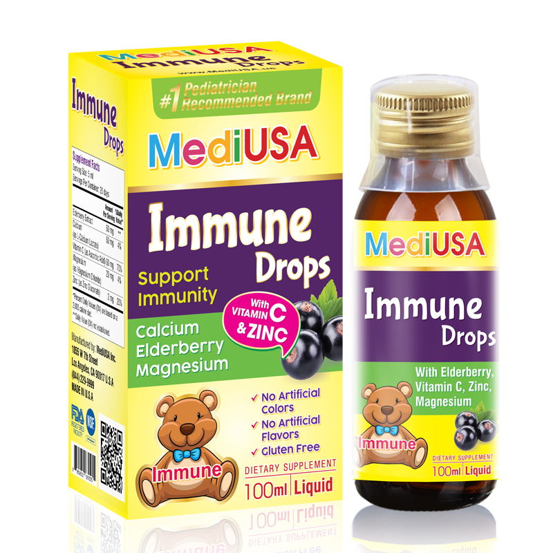 MediUSA IMMUNE DROPS - Lọ 100ml (Hàng tặng)