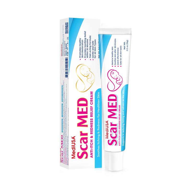 KEM TRỊ NGỨA VÀ MẨN ĐỎ SCAR MED (Tuýp 15g)