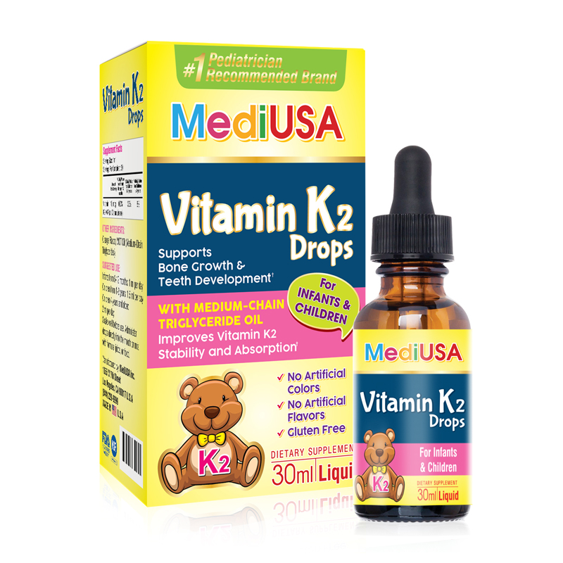MediUSA VITAMIN K2 DROPS - Lọ 30ml