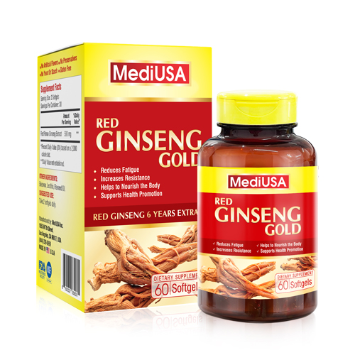 MediUSA RED GINSENG GOLD - 60 viên